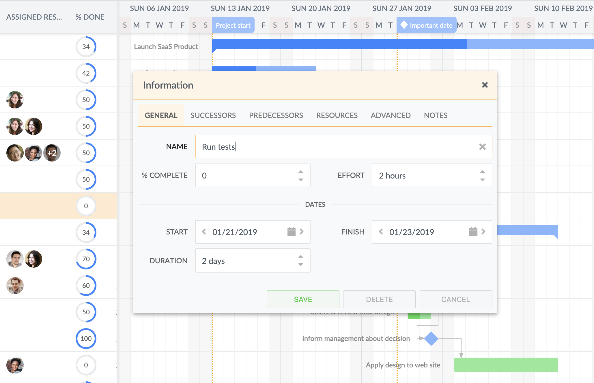 Vue Gantt A Super Fast Gantt Chart For Vue Apps